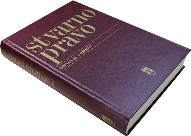Zoran Rasovic - STVARNO PRAVO - Katalog Propisa 2025
